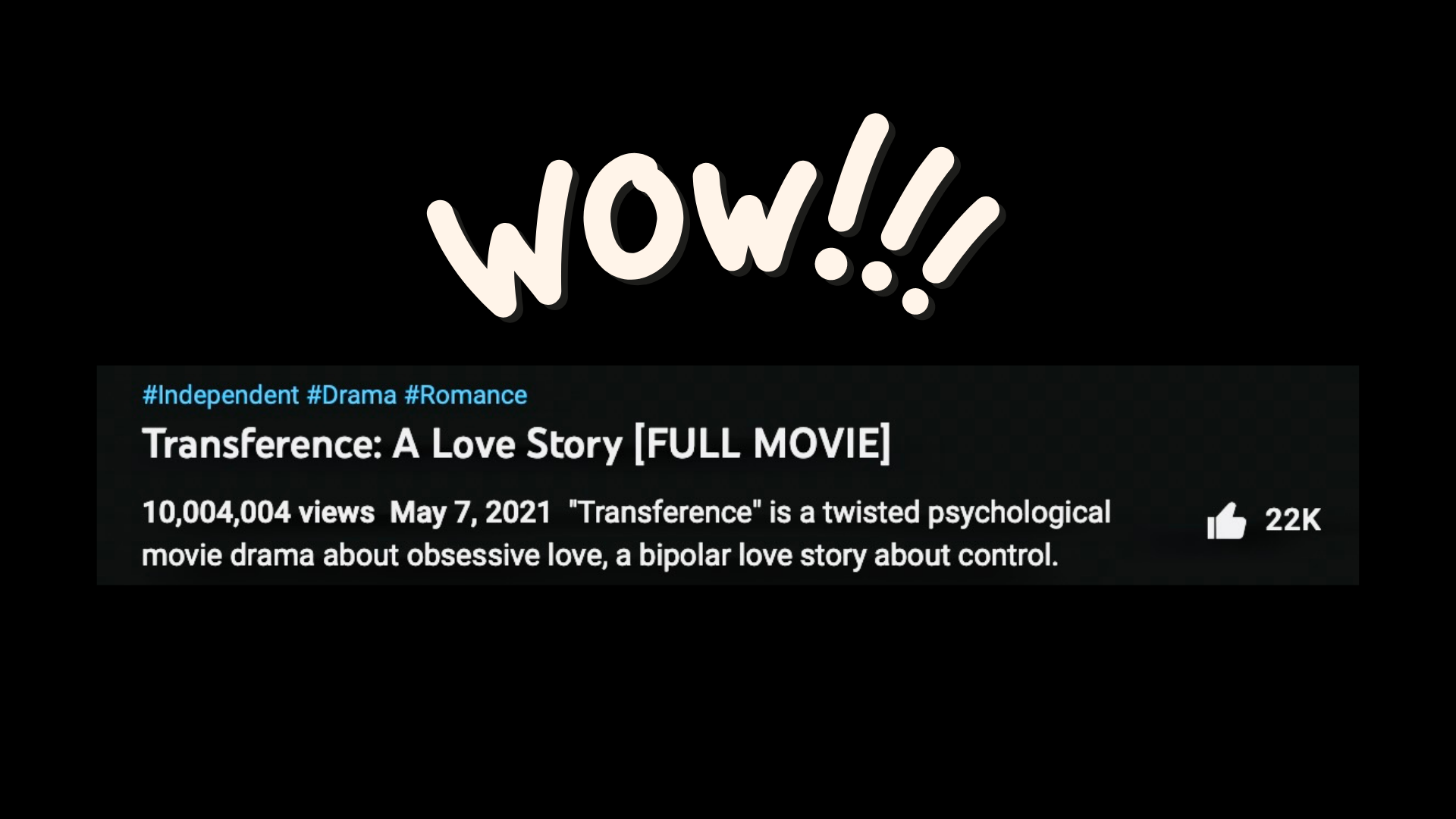 Transference at 10M Views!!! – RTHK's Miss Adventure 香港電台冒險小姐